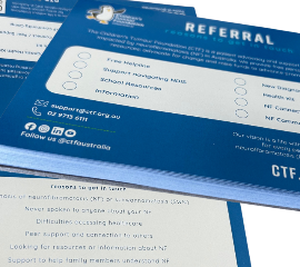 Product - Referral Notepad - Children's Tumour Foundation of Australia